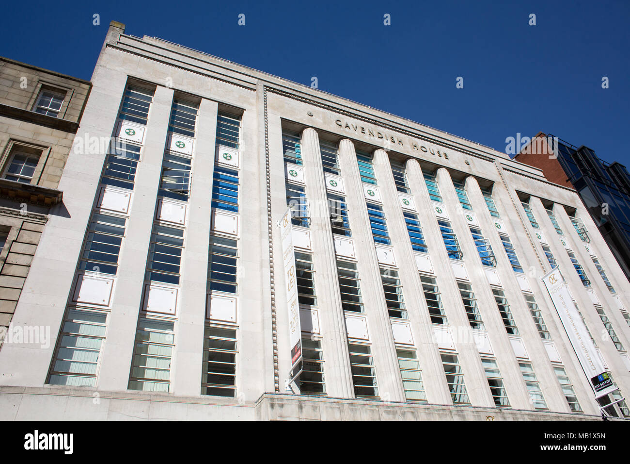 Cavendish House, Waterloo Street, Birmingham, England, UK Stock Photo ...