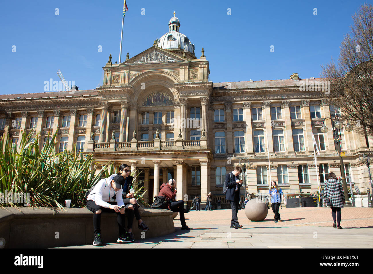 Birmingham City Council House in Birmingham, England, UK, is the home ...