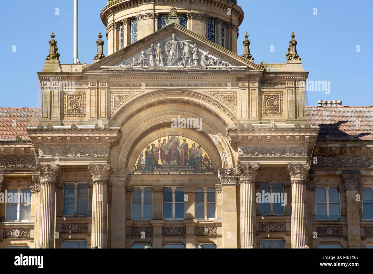 Birmingham City Council House in Birmingham, England, UK, is the home ...