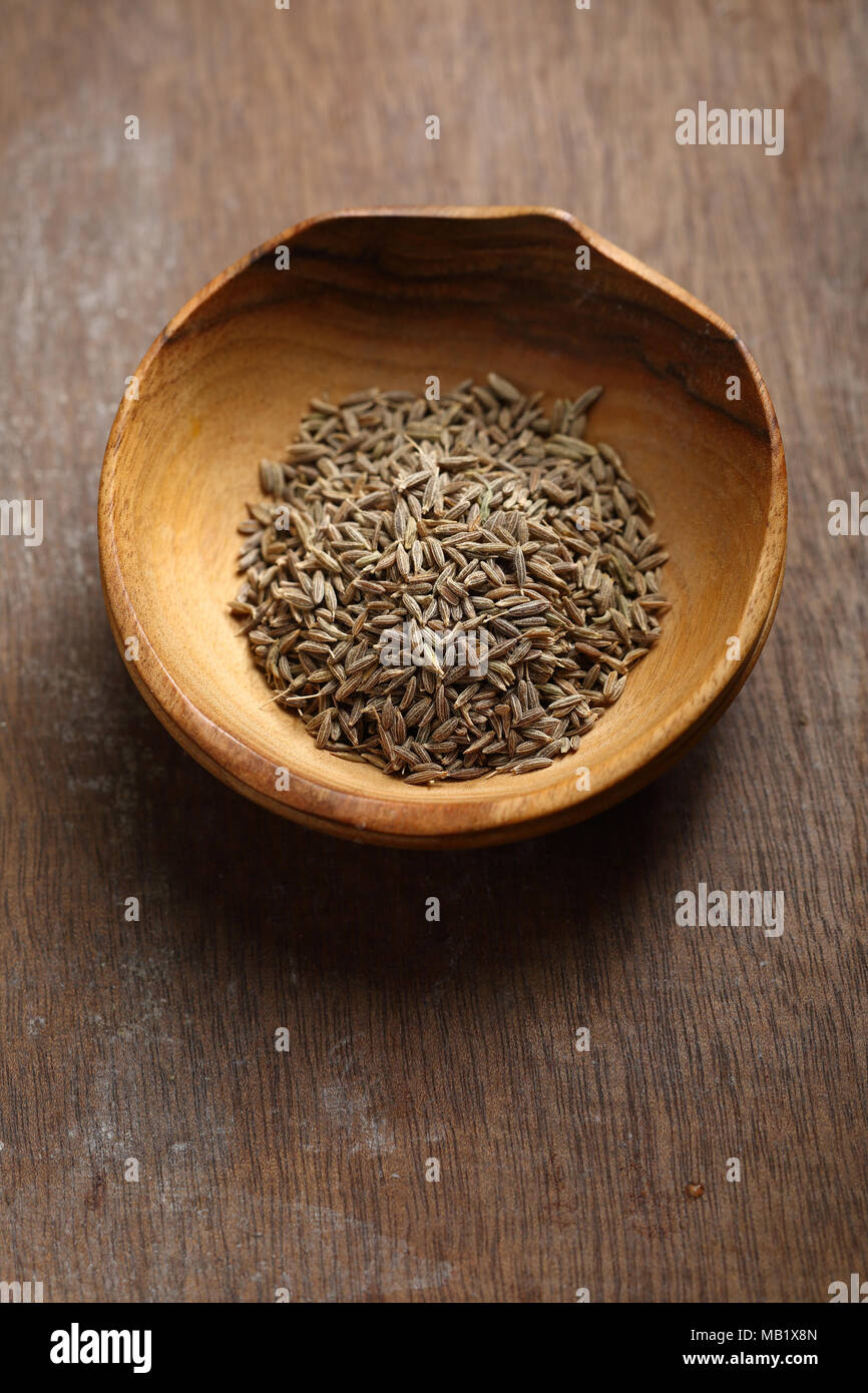 Whole cumin seeds, food and spice Stock Photo - Alamy