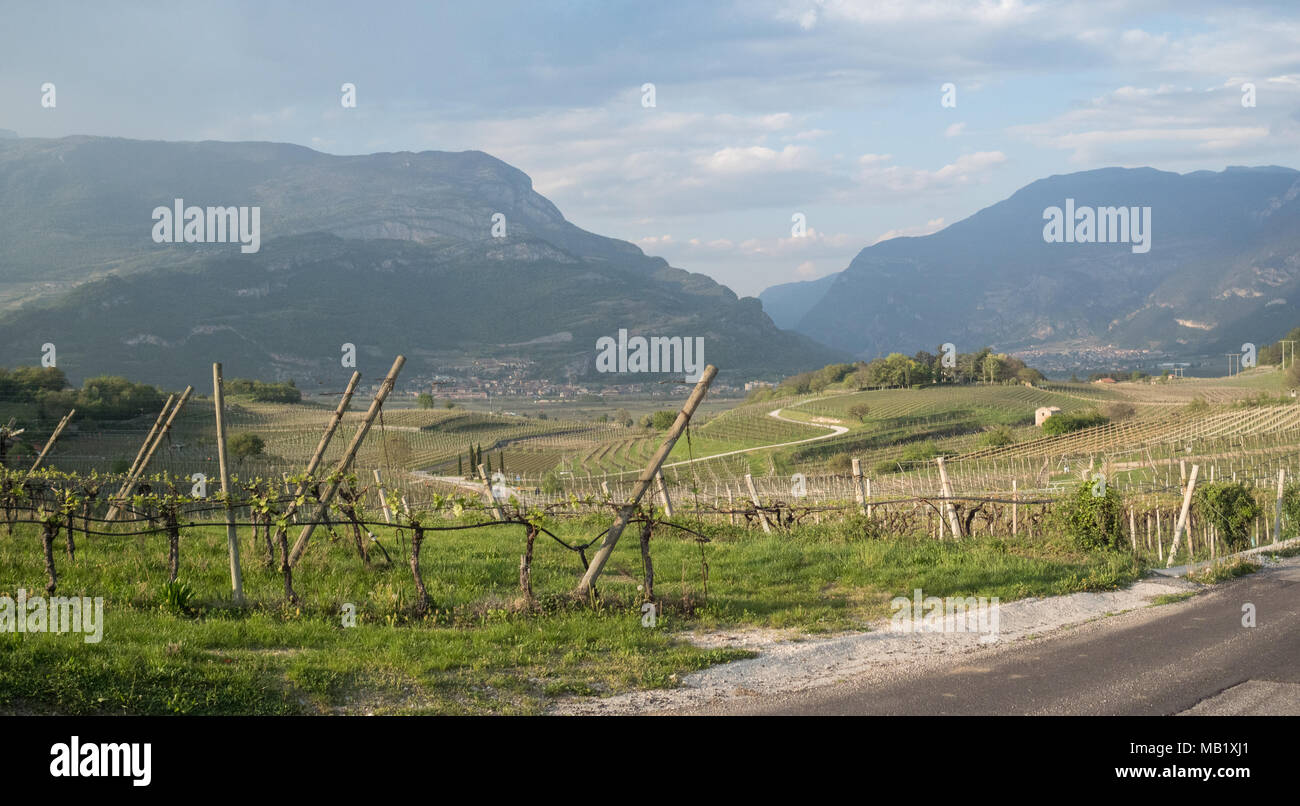 rovereto and vallagarina valley Stock Photo - Alamy
