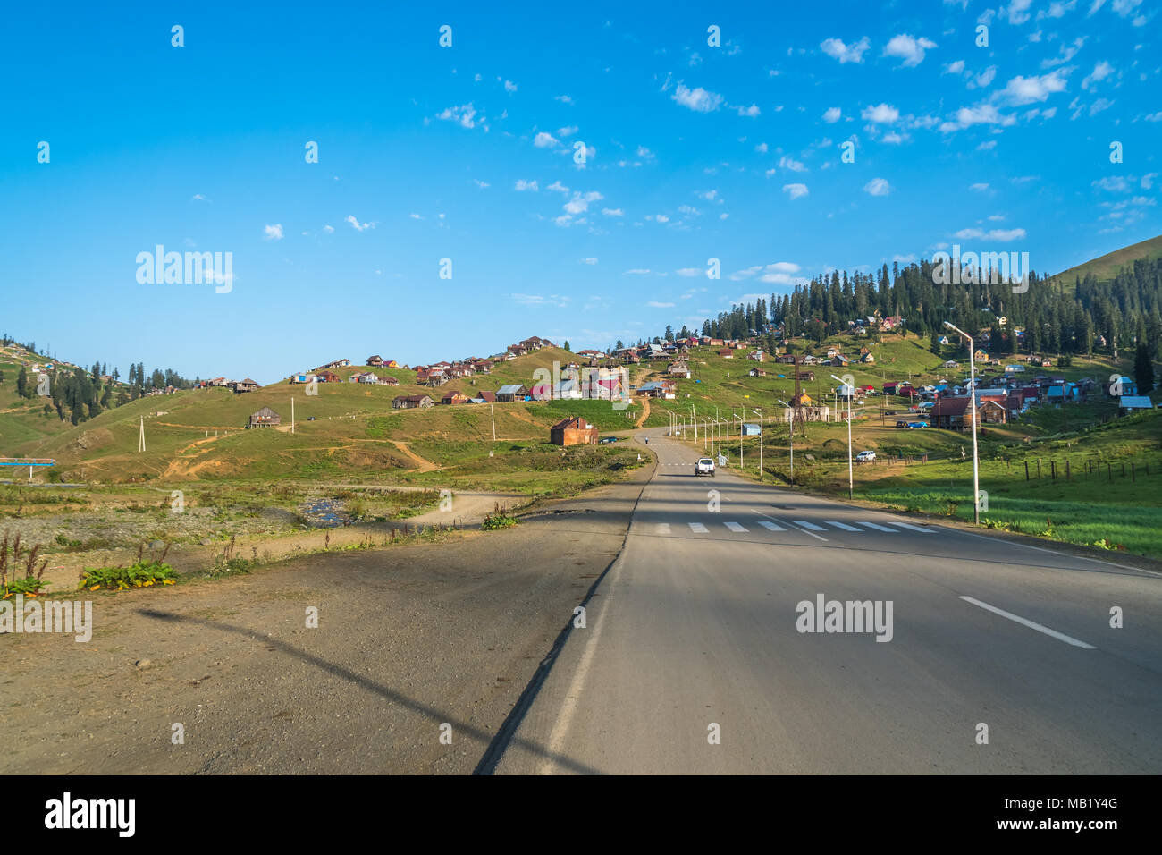 Bakhmaro village, one of the most beautiful mountain resorts of Georgia ...