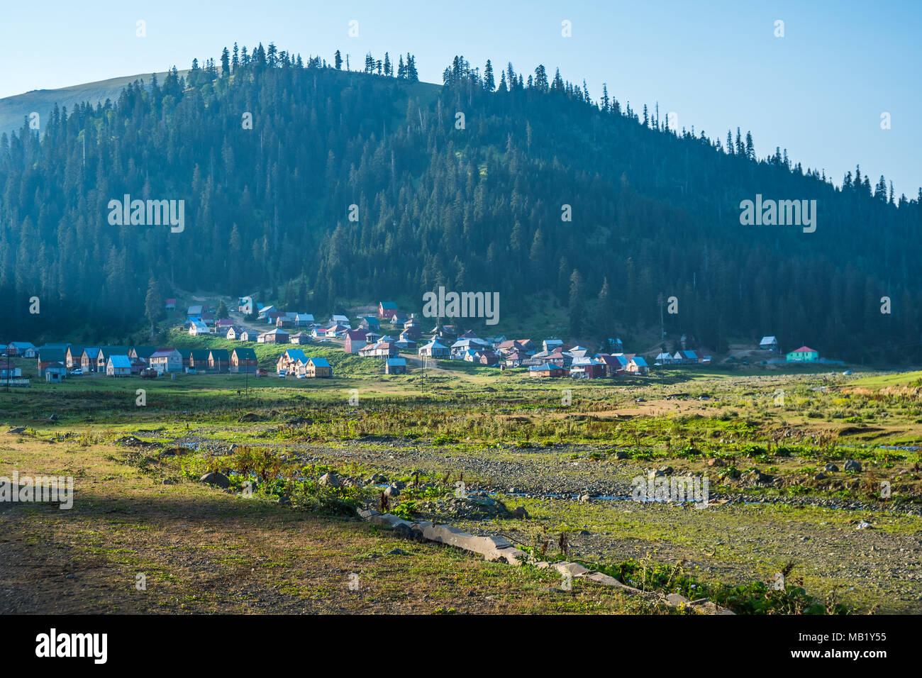 Bakhmaro village, one of the most beautiful mountain resorts of Georgia ...