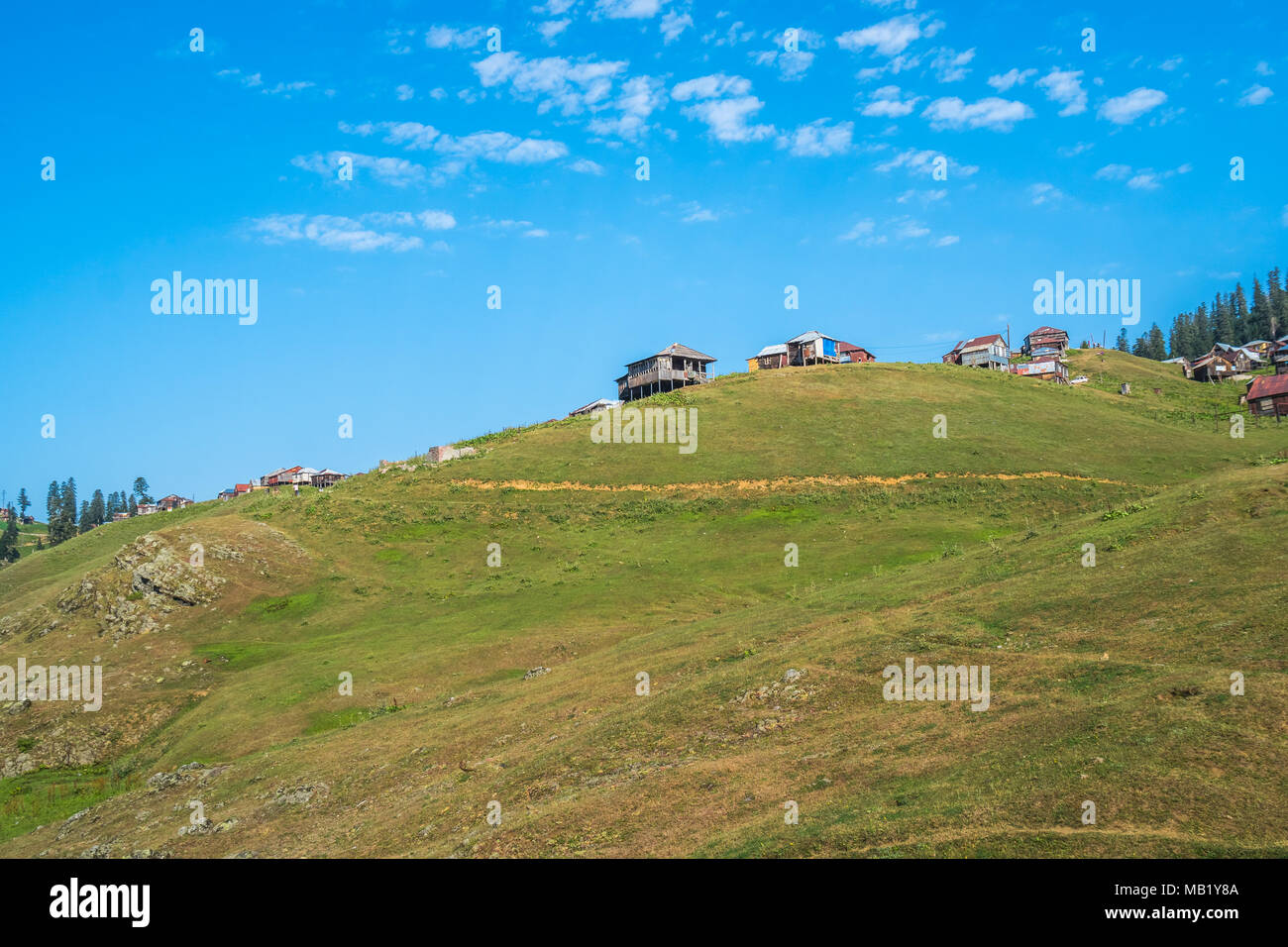 Bakhmaro village, one of the most beautiful mountain resorts of Georgia ...