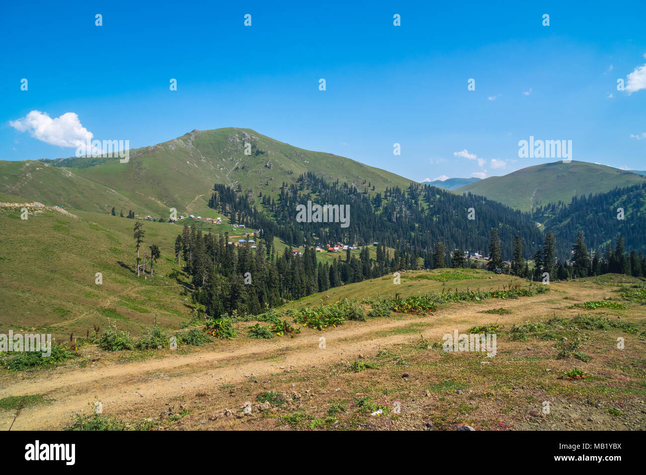 Bakhmaro village, one of the most beautiful mountain resorts of Georgia ...