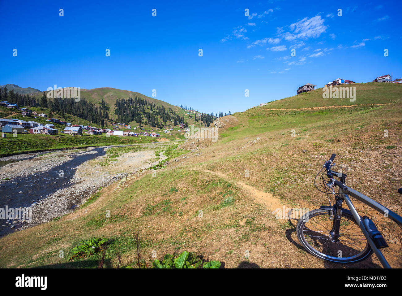 Bakhmaro village, one of the most beautiful mountain resorts of Georgia ...