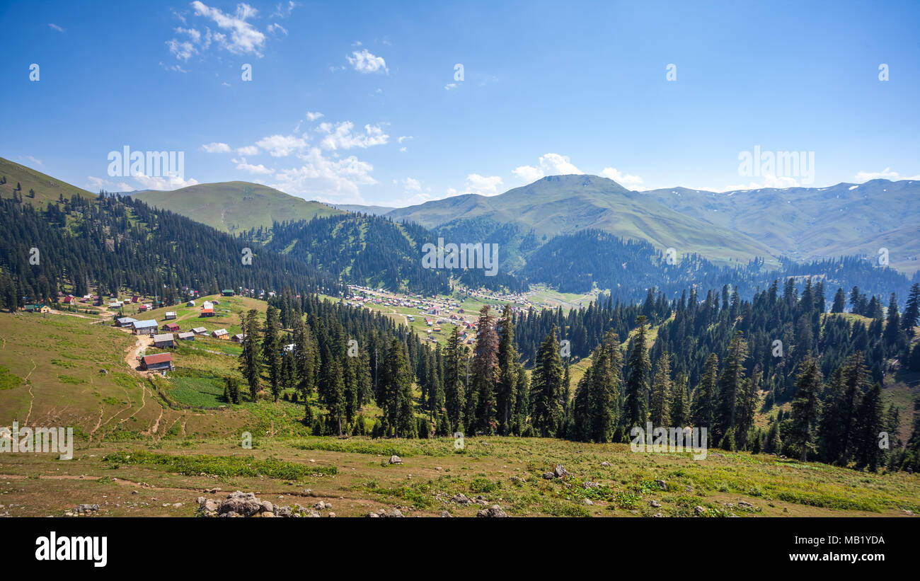Bakhmaro village, one of the most beautiful mountain resorts of Georgia ...