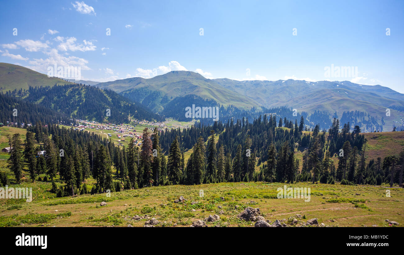 Bakhmaro village, one of the most beautiful mountain resorts of Georgia ...
