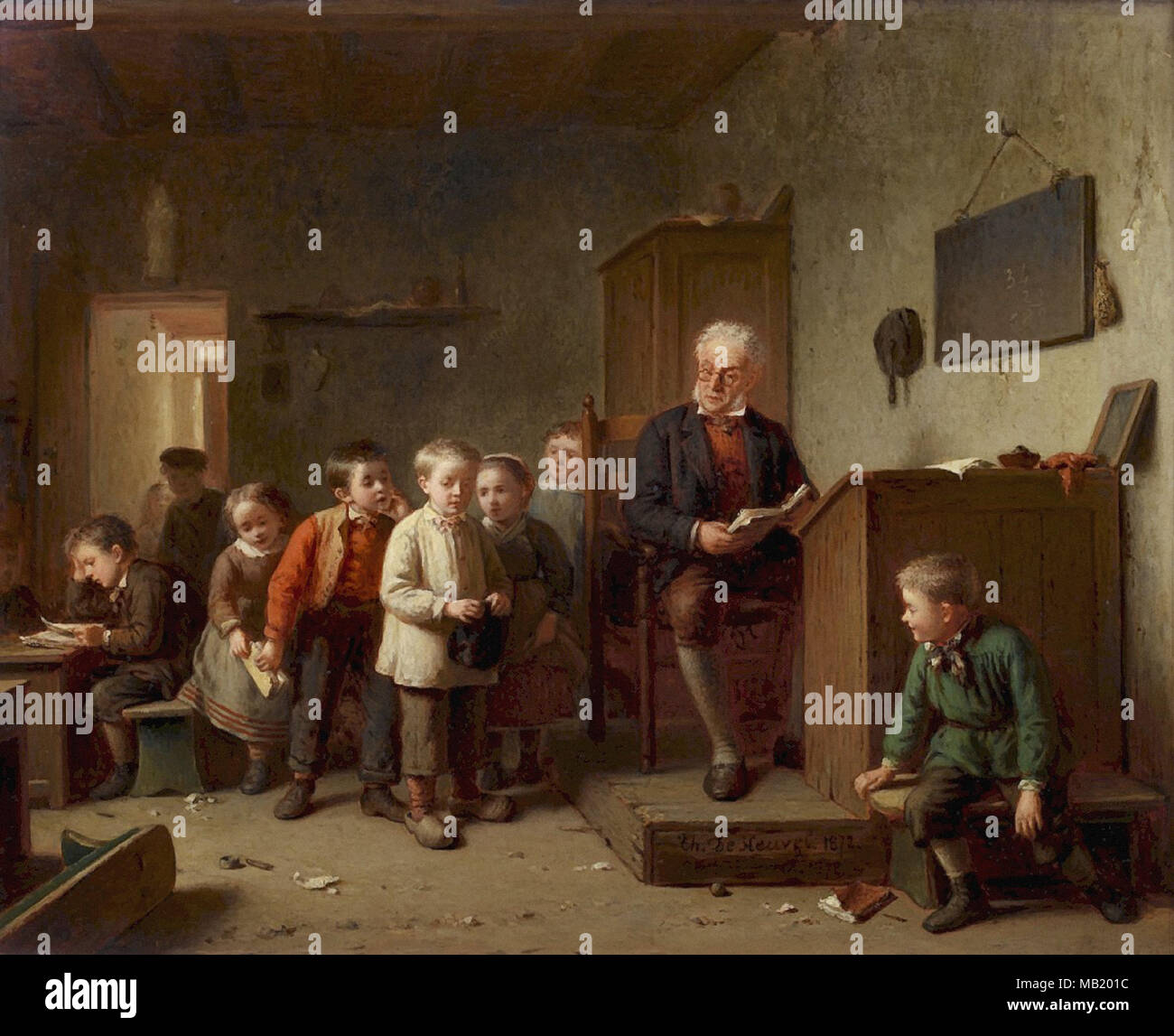 Early 20th century classroom hi-res stock photography and images - Alamy