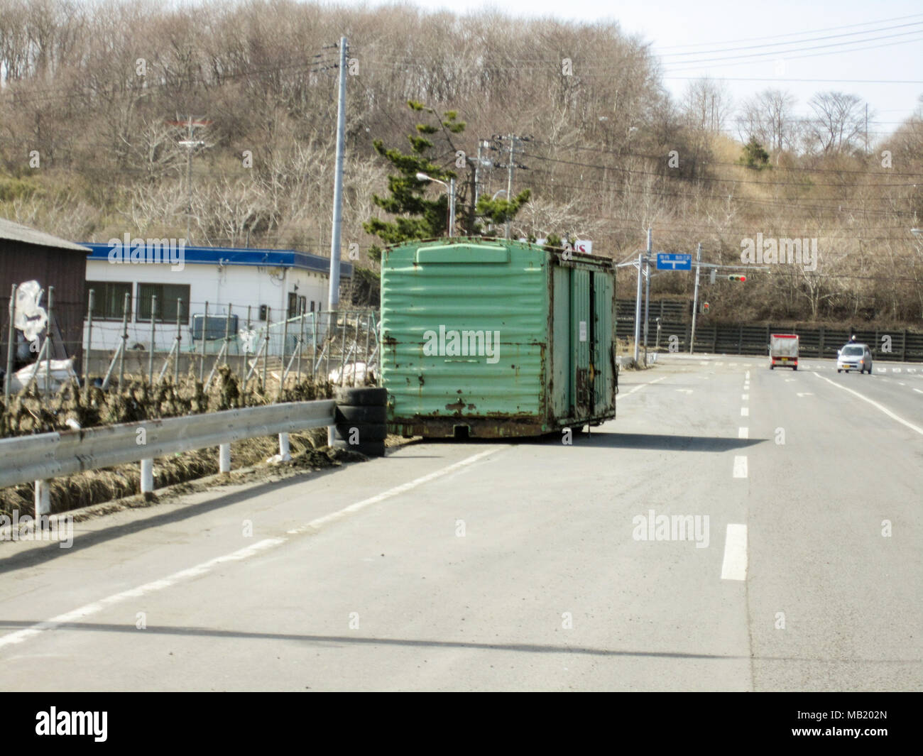 Tsunami Destruction Tohoku Japan March 2011 Stock Photo - Alamy