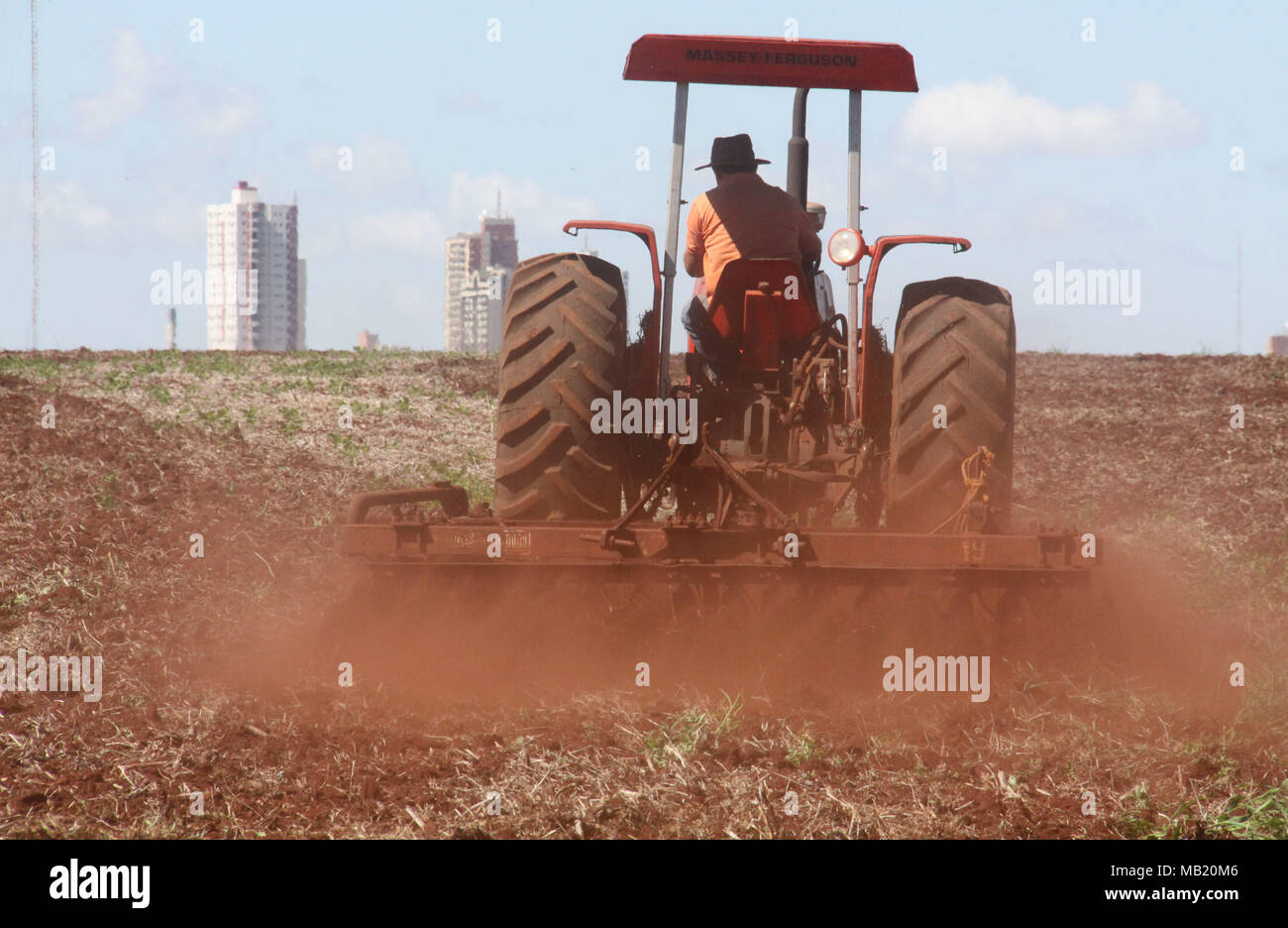 Farmer prepares soil High Resolution Stock Photography and Images - Alamy