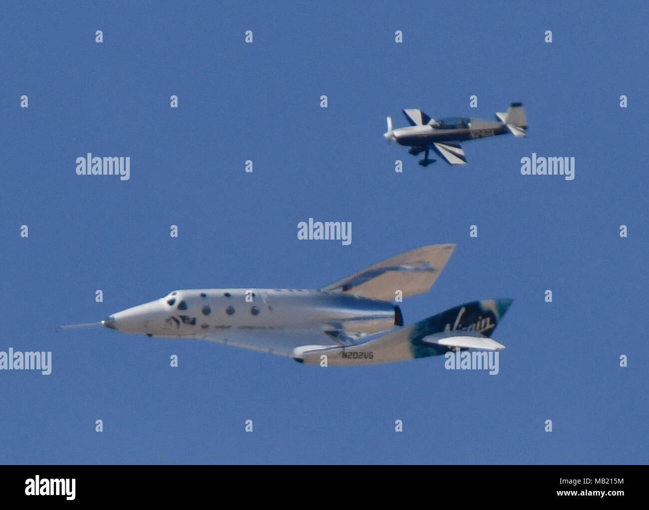 Virgin Galactic Spaceship 2 Test Flight