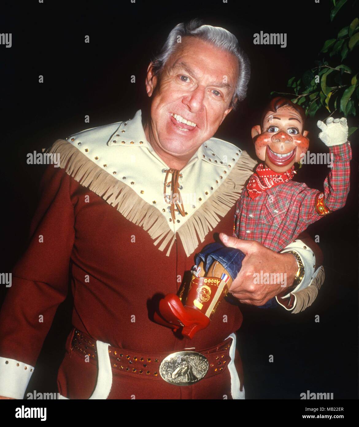 Buffalo Bob Smith & Howdy Doody 1986 Photo By John Barrett/PHOTOlink ...