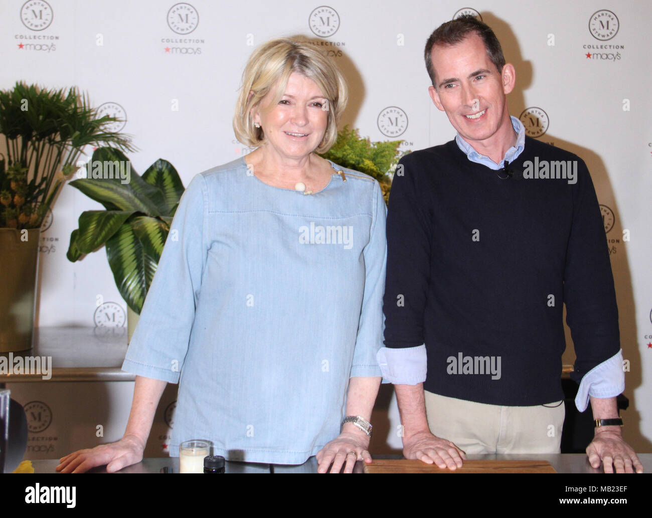 New York, NY, USA. 5th Apr, 2018. Martha Stewart and Kevin Sharkey ...