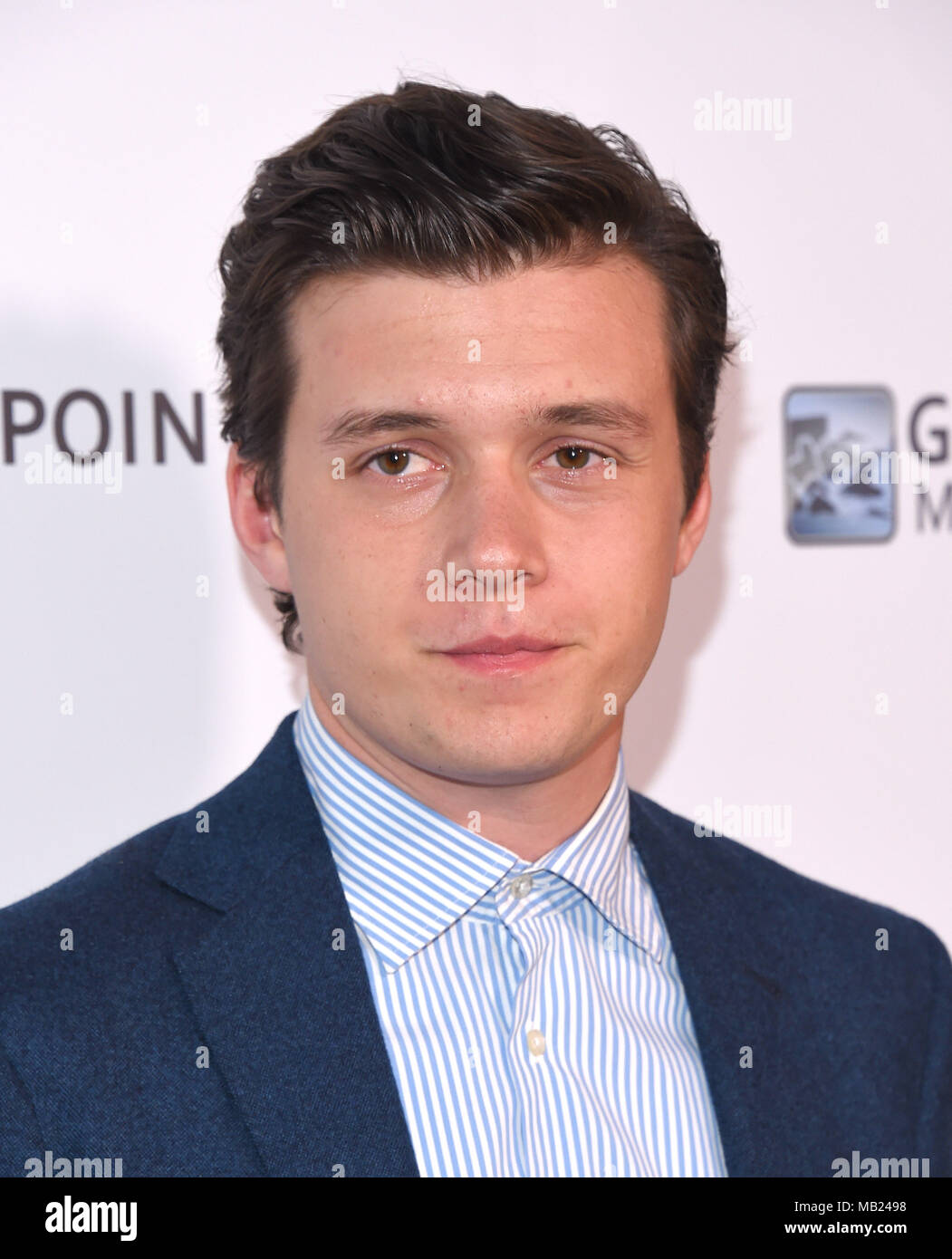 Hollywood, California, USA. 5th Apr, 2018. Nick Robinson arrives for ...