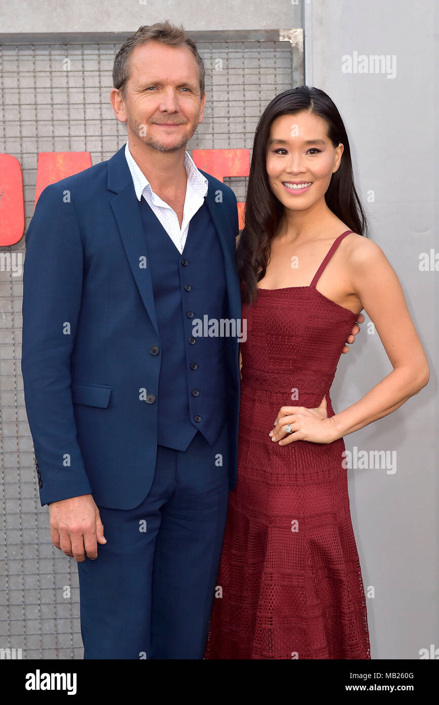Sebastian Roche and Alicia Hannah attending the 'Rampage - Big meets ...