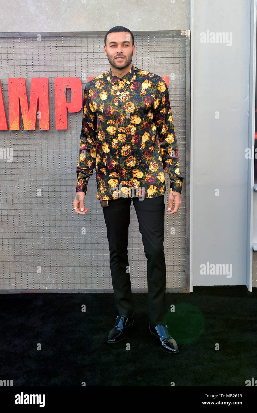 Don Benjamin attending the 'Rampage - Big meets Bigger' World premiere ...