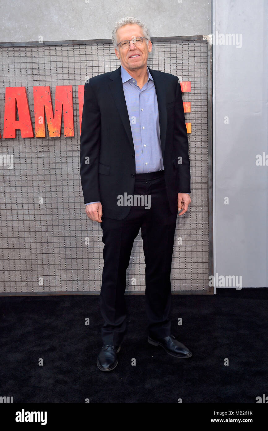 Carlton Cuse attending the 'Rampage - Big meets Bigger' World premiere ...