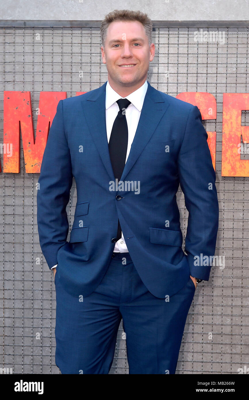 John Rickard attending the 'Rampage - Big meets Bigger' World premiere ...