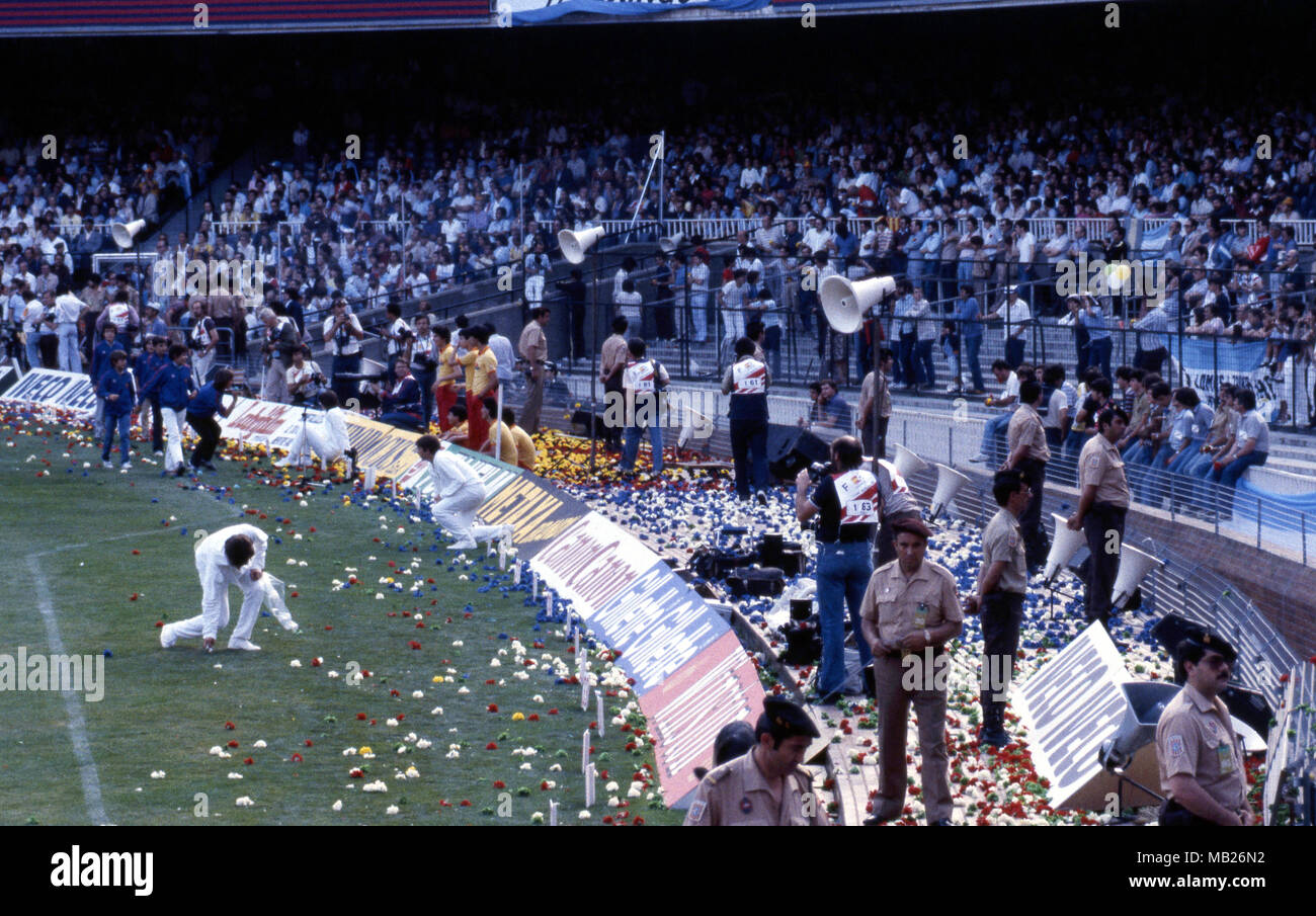 FIFA World Cup - Espana 1982 (Spain 1982) 13.6.1982, Camp Nou ...