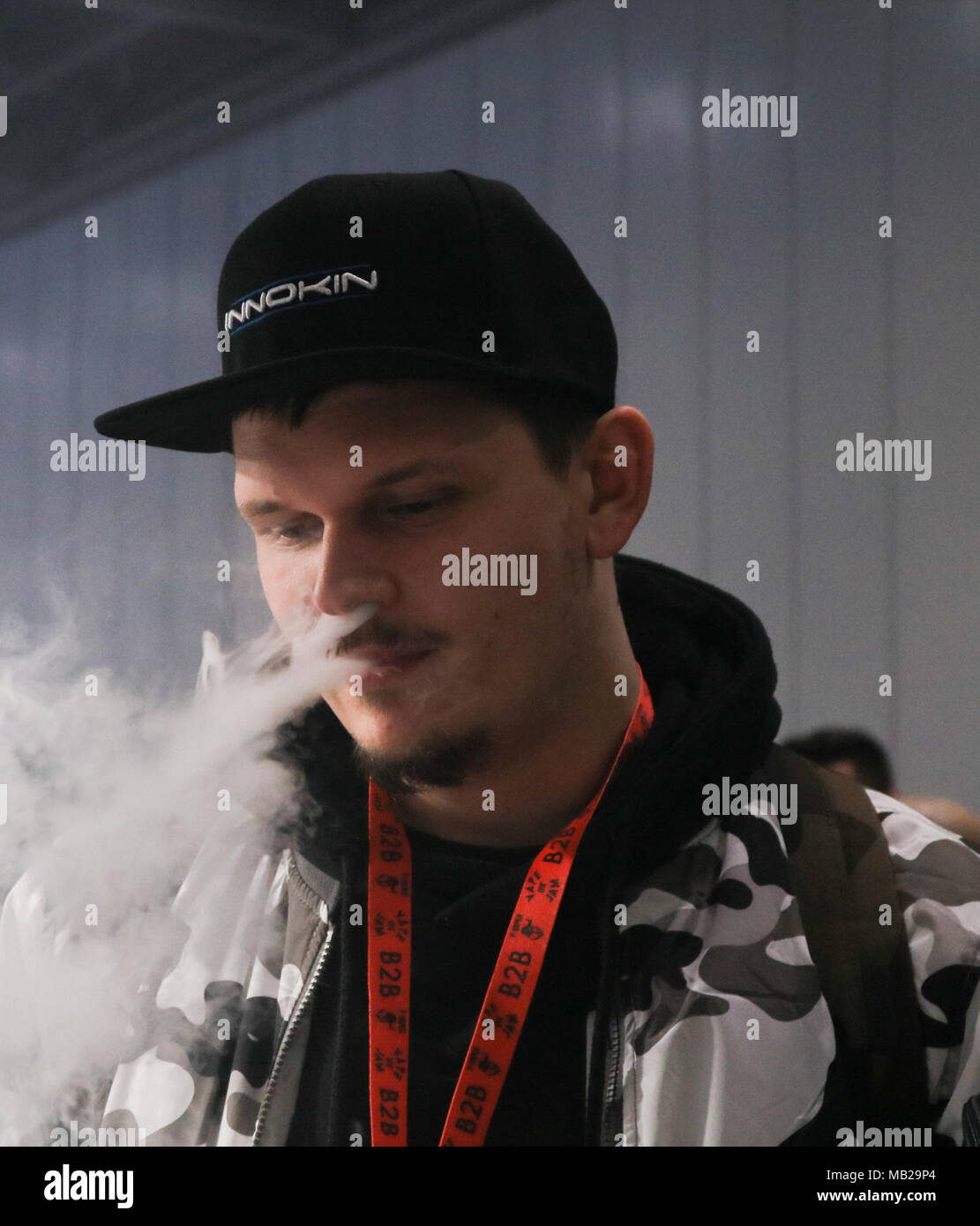 London UK. 6th March 2018. The 4th Vape Jam convention opens at the ...