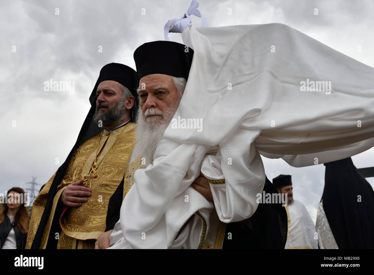 Greece easter priest hi-res stock photography and images - Alamy