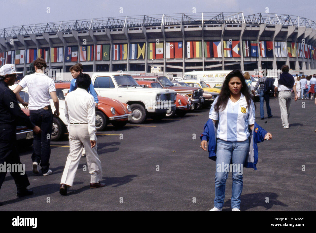 Estadio Azteca 1986
