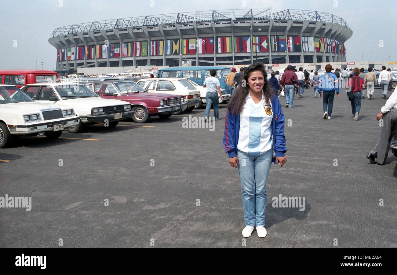 FIFA World Cup - Mexico 1986 22.6.1986, Estadio Azteca, Mexico, D.F ...