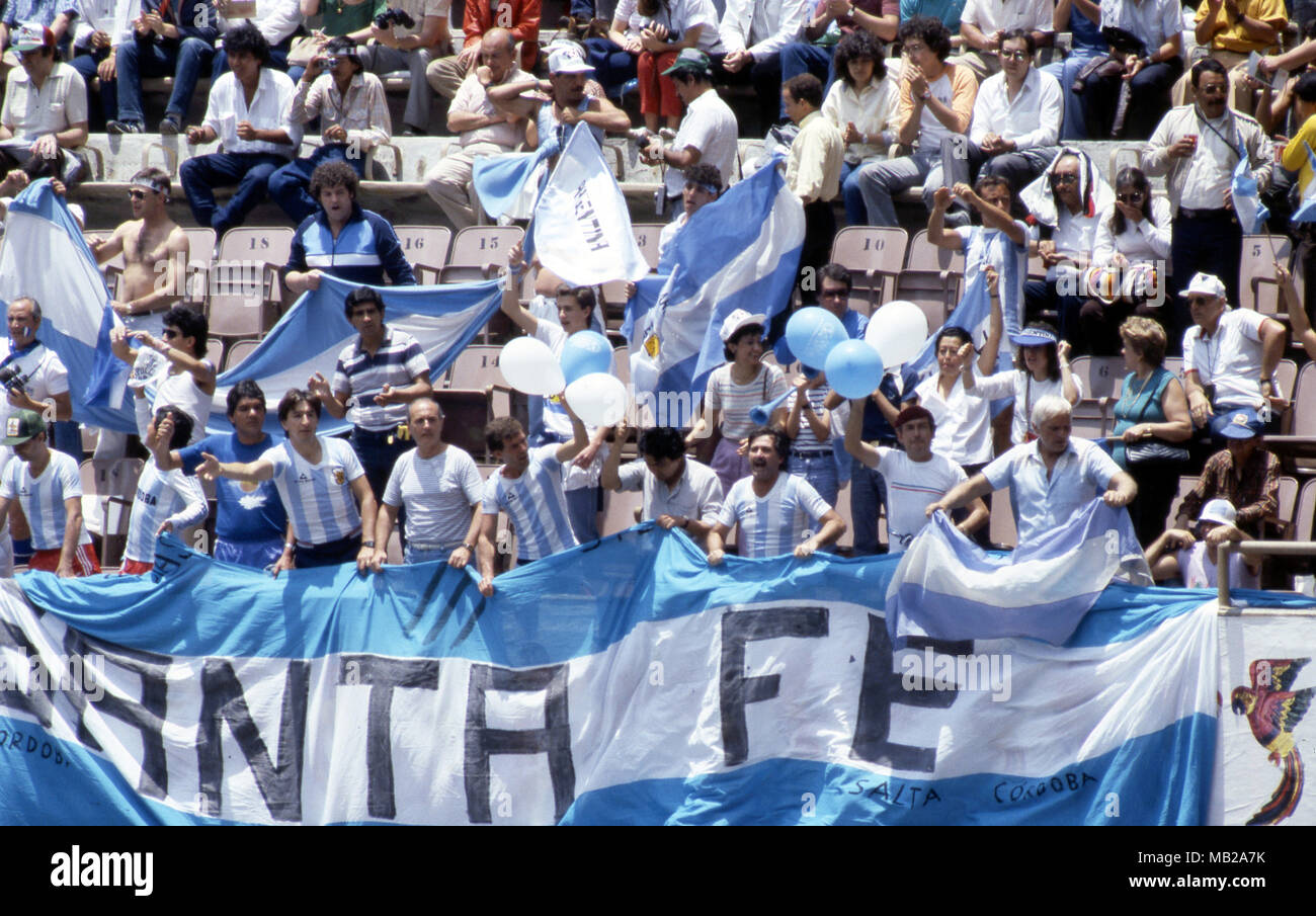 FIFA World Cup - Mexico 1986 29.6.1986, Estadio Azteca, Mexico, D.F ...