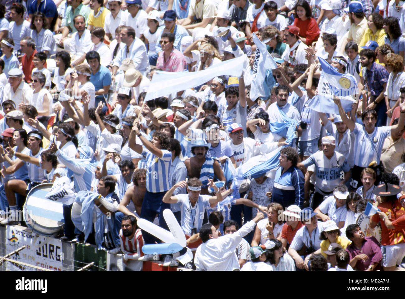 FIFA World Cup - Mexico 1986 29.6.1986, Estadio Azteca, Mexico, D.F ...