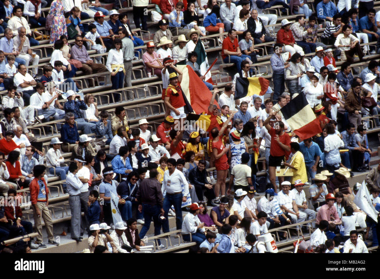 FIFA World Cup - Mexico 1986 25.6.1986, Estadio Azteca, Mexico, D.F ...