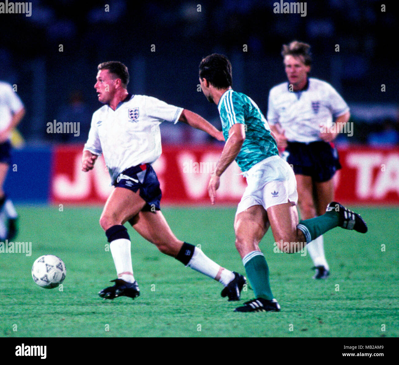 Paul gascoigne italy world cup hi-res stock photography and images - Alamy