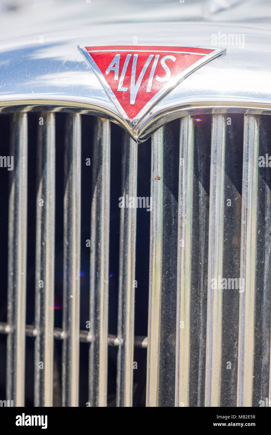 Alvis car badge logo hi-res stock photography and images - Alamy