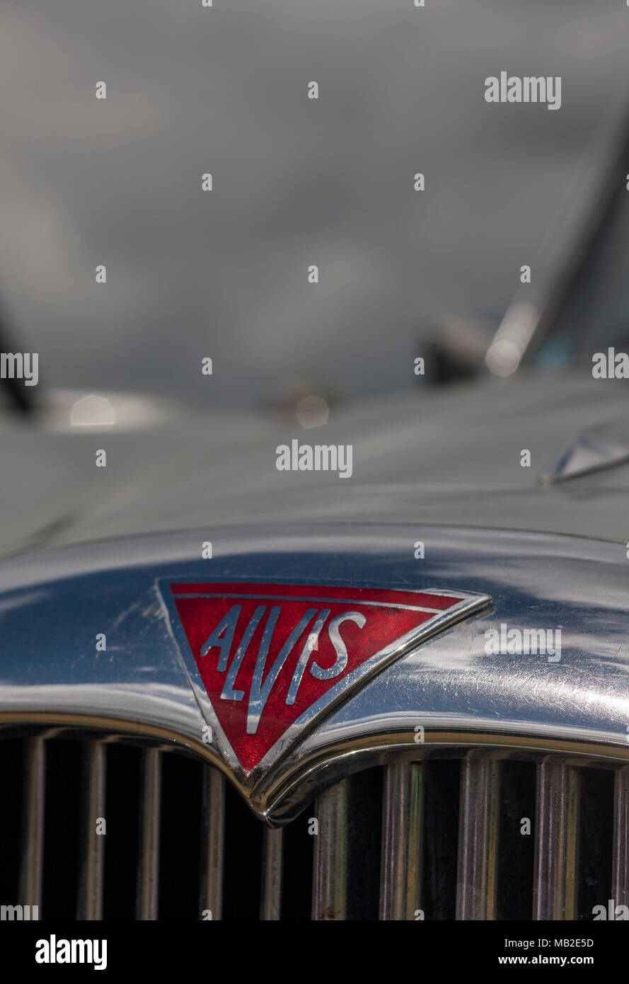 Alvis car badge logo hi-res stock photography and images - Alamy
