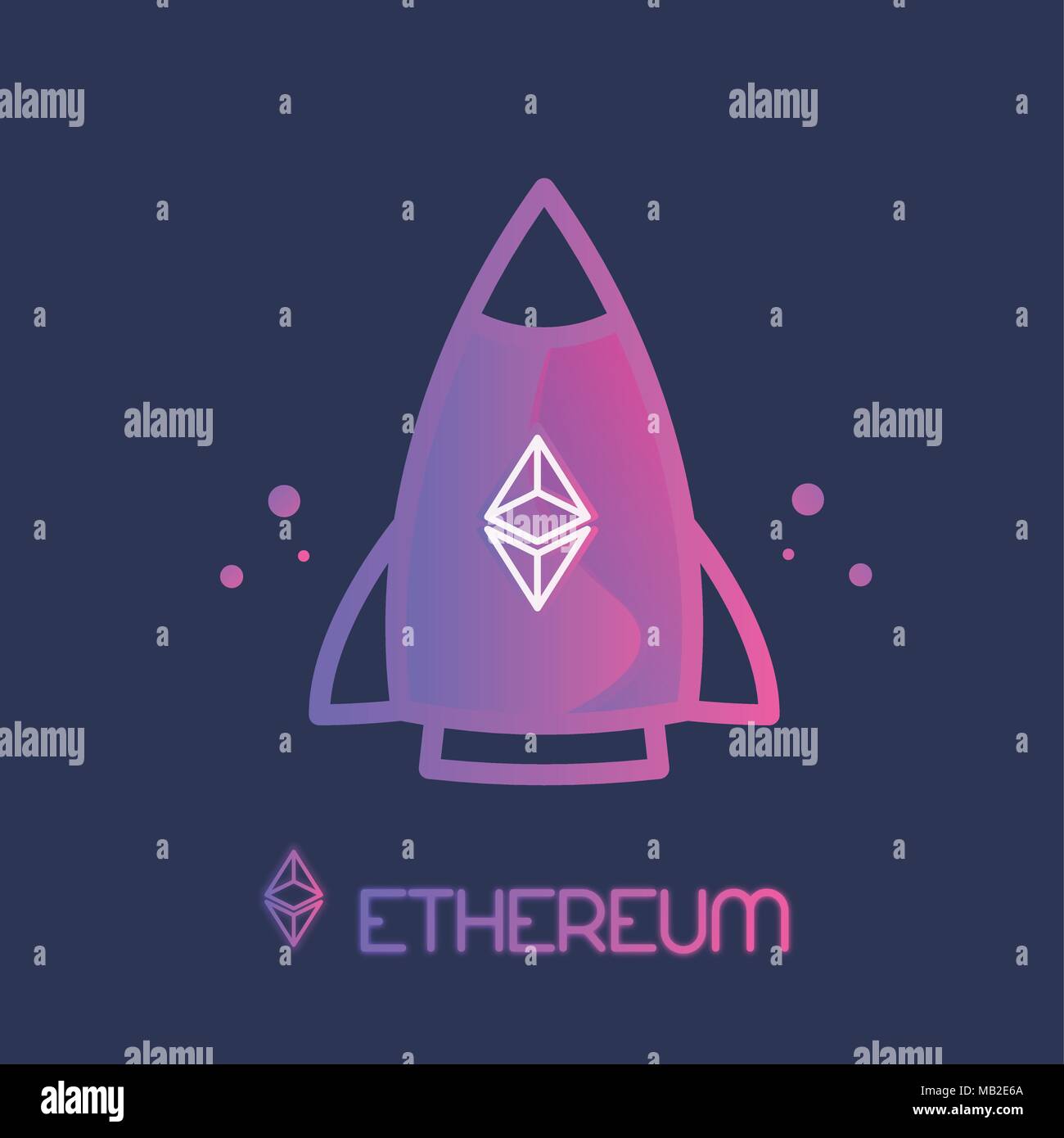 Ethereum vector concept illustration Stock Vector Image & Art - Alamy