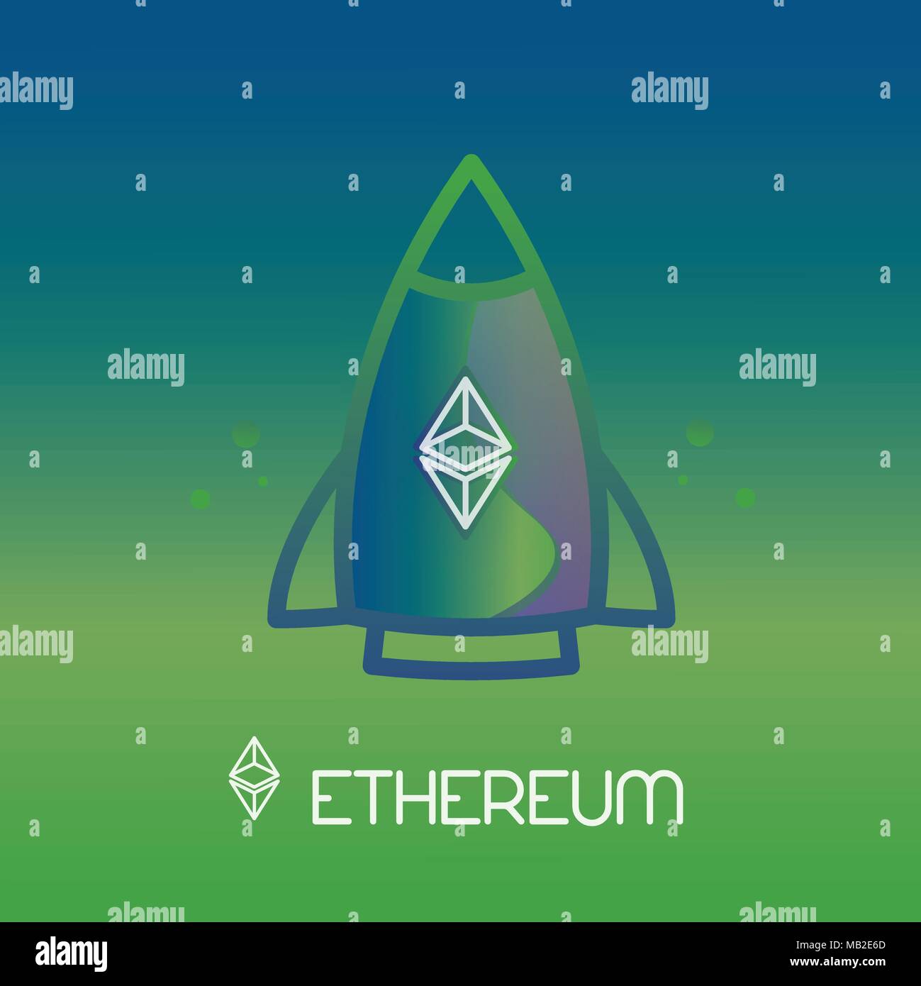 Ethereum vector concept illustration Stock Vector Image & Art - Alamy