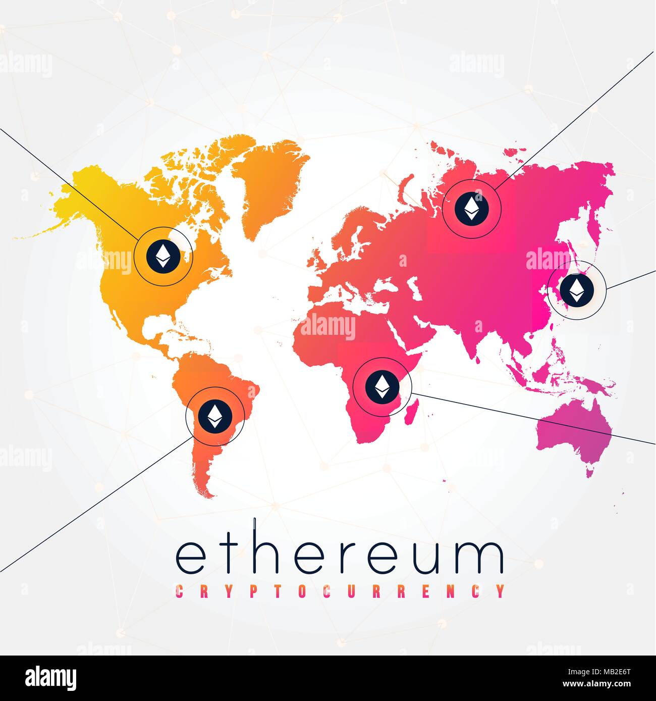 Ethereum vector concept illustration Stock Vector Image & Art - Alamy