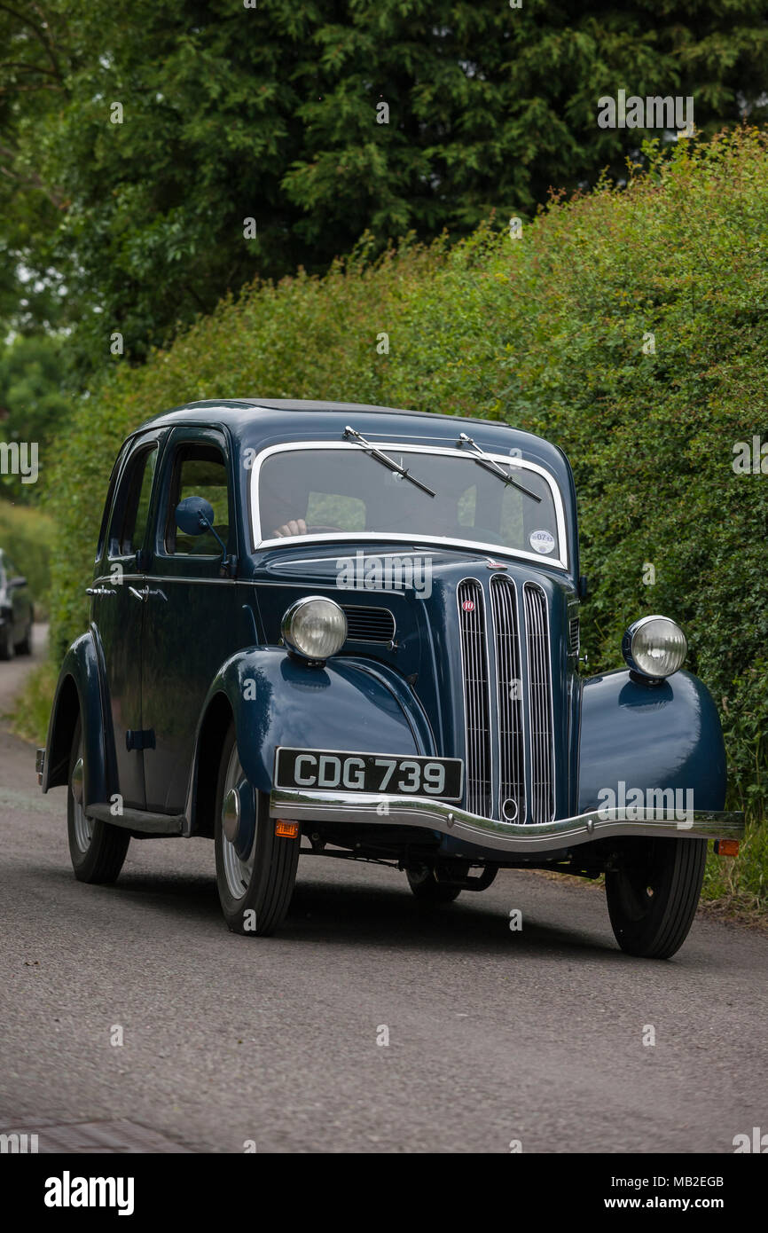 Classic cars on country lanes. Kelsall Steam Fair 2013, Cheshire Stock ...