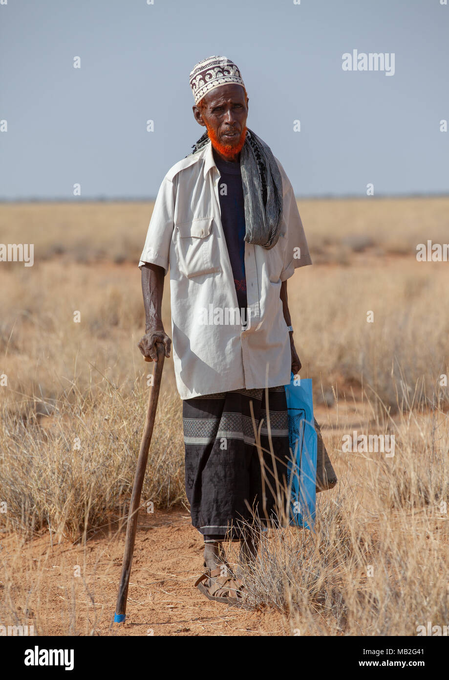 Somali tribe man red beard hi-res stock photography and images - Alamy