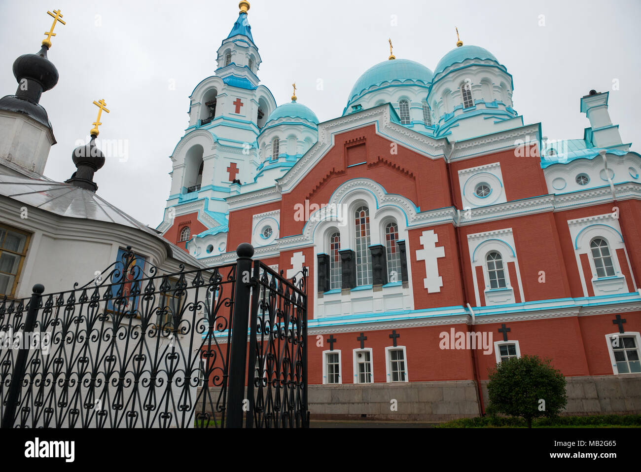 Spaso-Preobrazhenskiy cathedral. Island Valaam. Great monasteries of ...