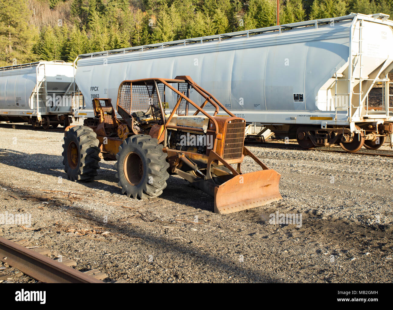Old skidder hi-res stock photography and images - Alamy