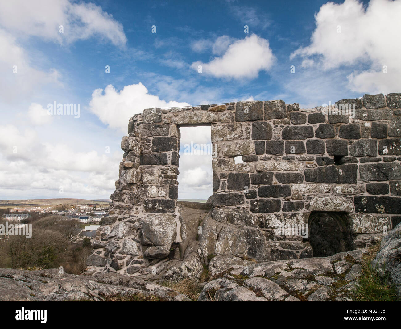 View from the top of roche rock hi-res stock photography and images - Alamy