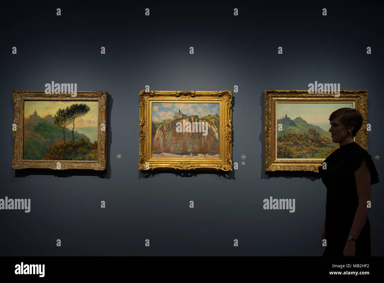 Exhibition monet hi-res stock photography and images - Alamy