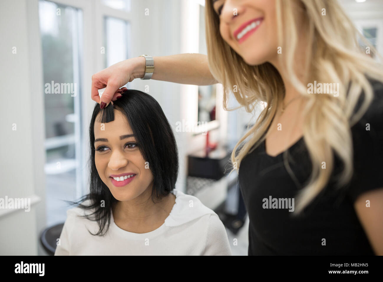 Hair color sample hi-res stock photography and images - Alamy