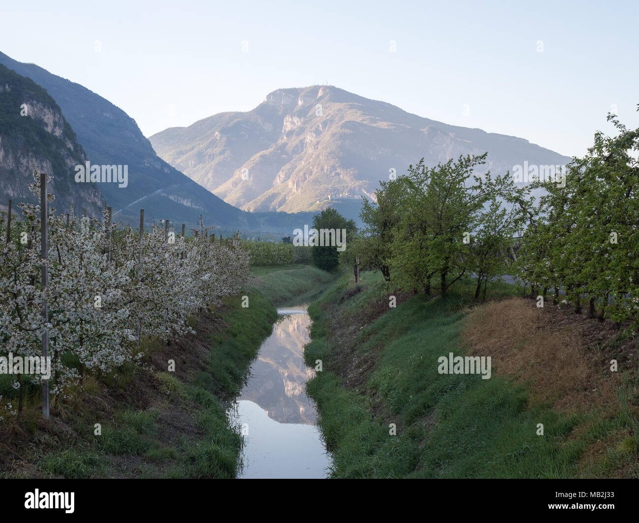 rovereto and vallagarina valley Stock Photo - Alamy