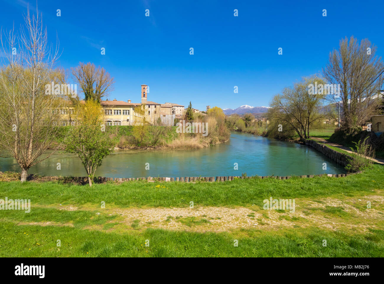 Rieti (Italy) - The historic center of the Sabina's provincial capital ...