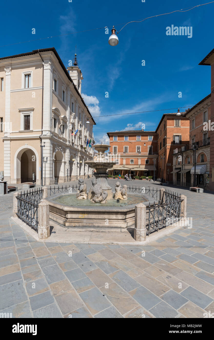 Rieti (Italy) - The Sabina's city, in Lazio region, under Mount ...