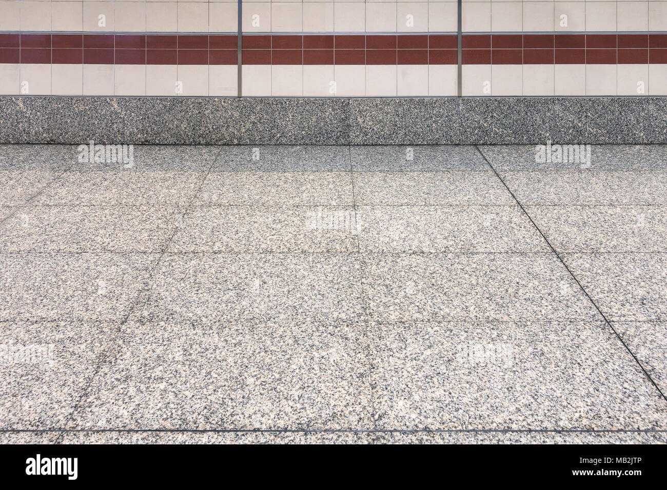 Perspective interior flooring and wall tiles., Abstract background ...