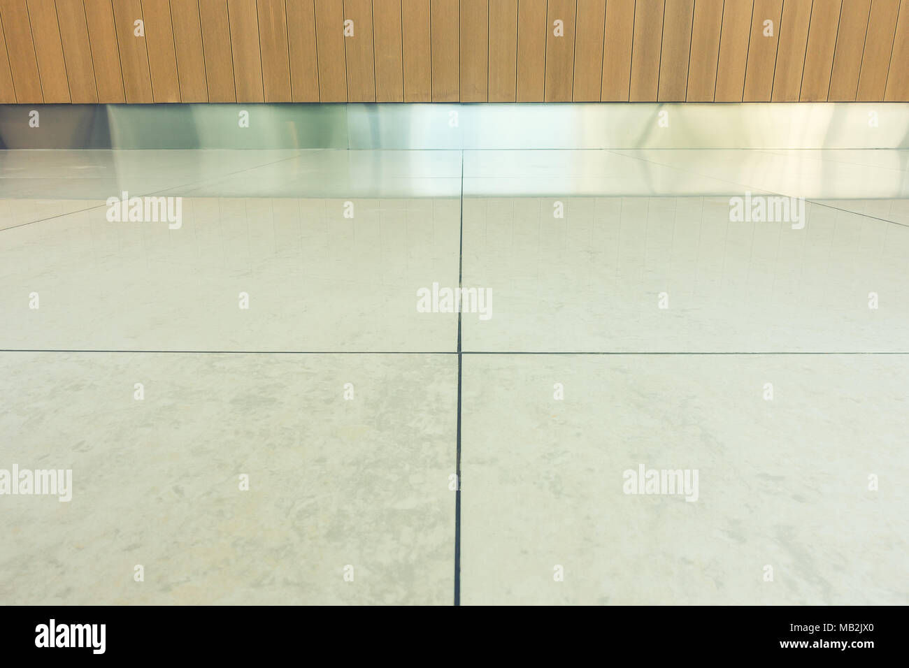 Perspective interior flooring and wall tiles., Abstract background ...