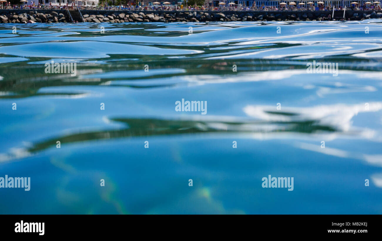 Split level view sea hi-res stock photography and images - Alamy